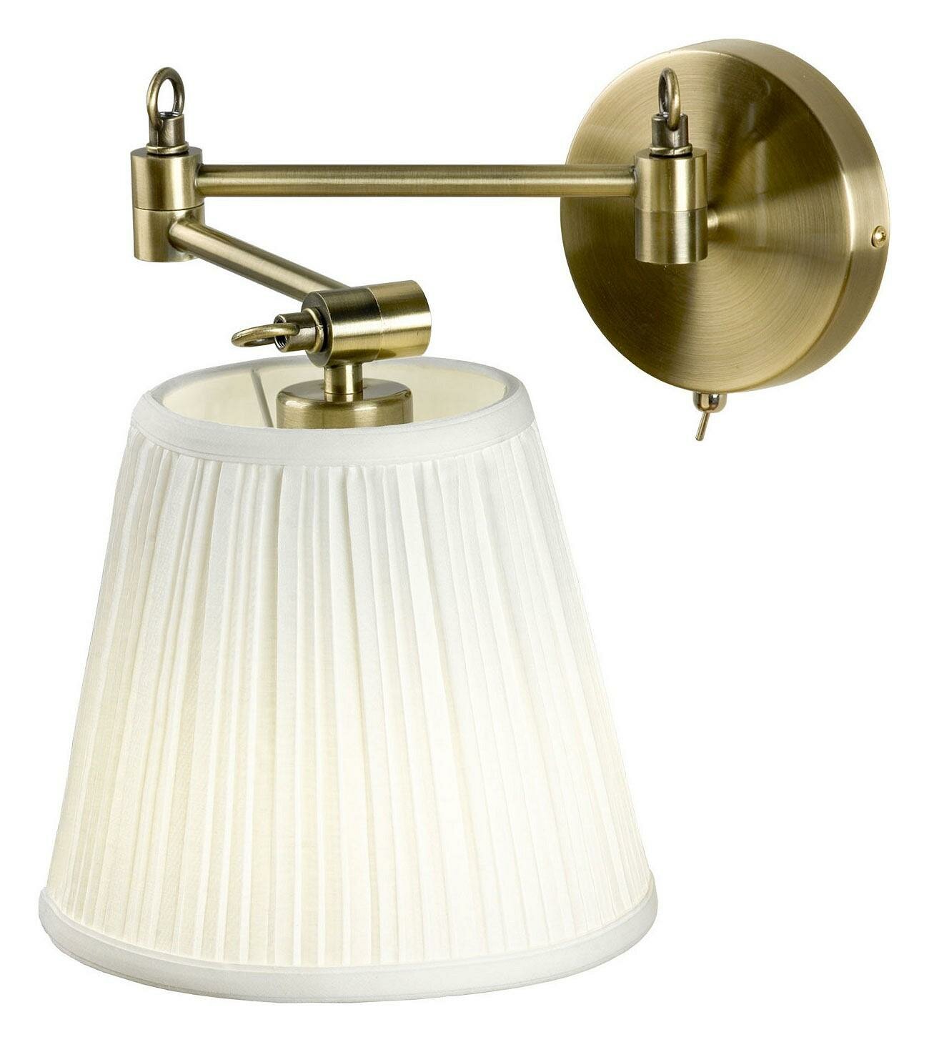 Бра Lussole Clay LSP-8912 цвет бронзовый На монтажной пластине Модерн