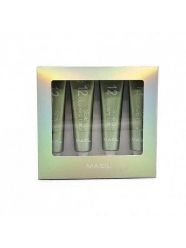 Masil Пилинг-лосьон для кожи головы 12 Scalp Spa Cleansing Lotion, 4х15 мл