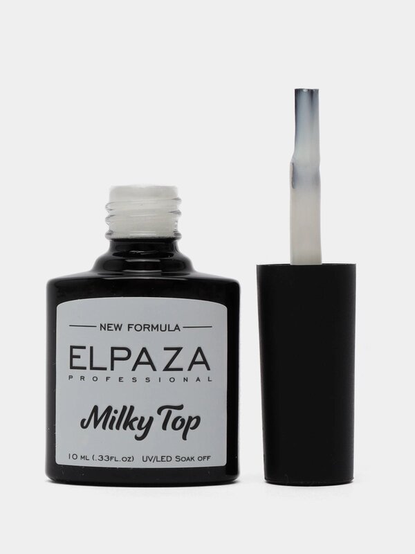 Молочный топ для ногтей Elpaza, 10 мл