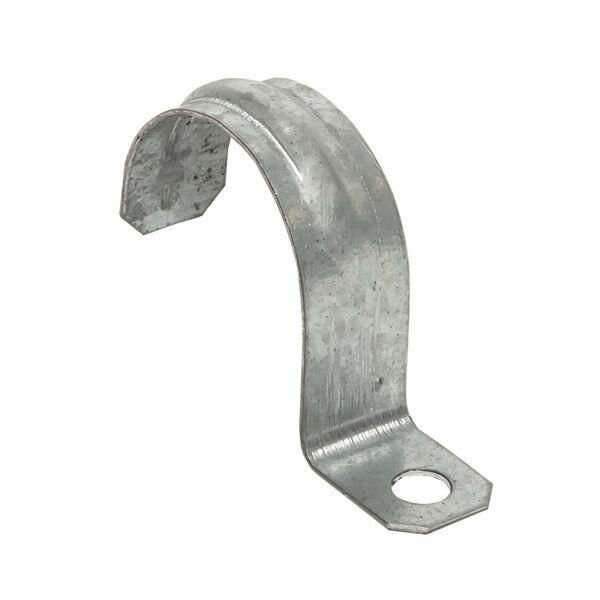 Набор крепежных скоб EKF однолапковые, диаметр 31-32 мм, металлические, 10 шт