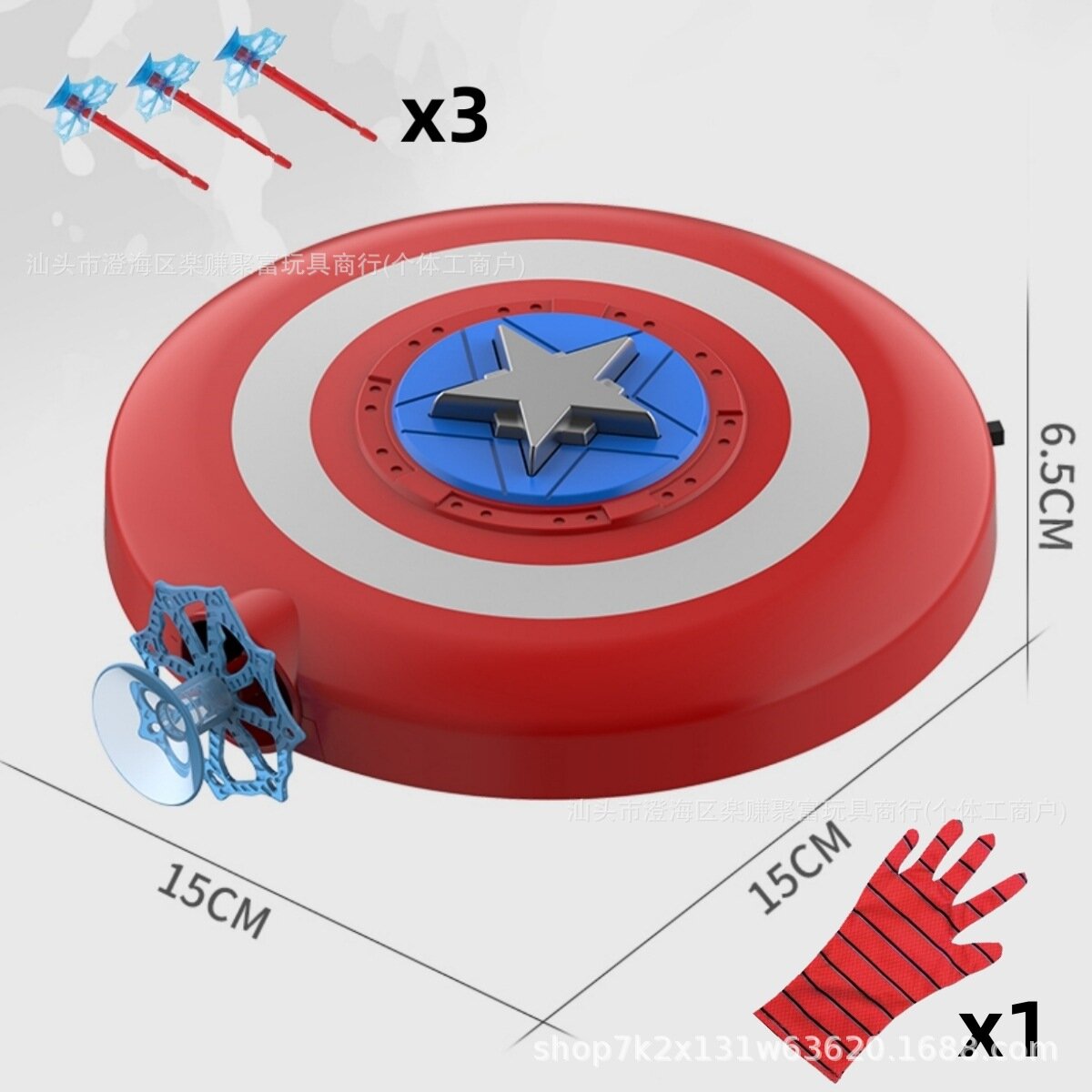 Щит США Скрытый запястье щит пусковая установка паук Мстители Дети Игрушка Мягкий пистолет для стрельбы Щит