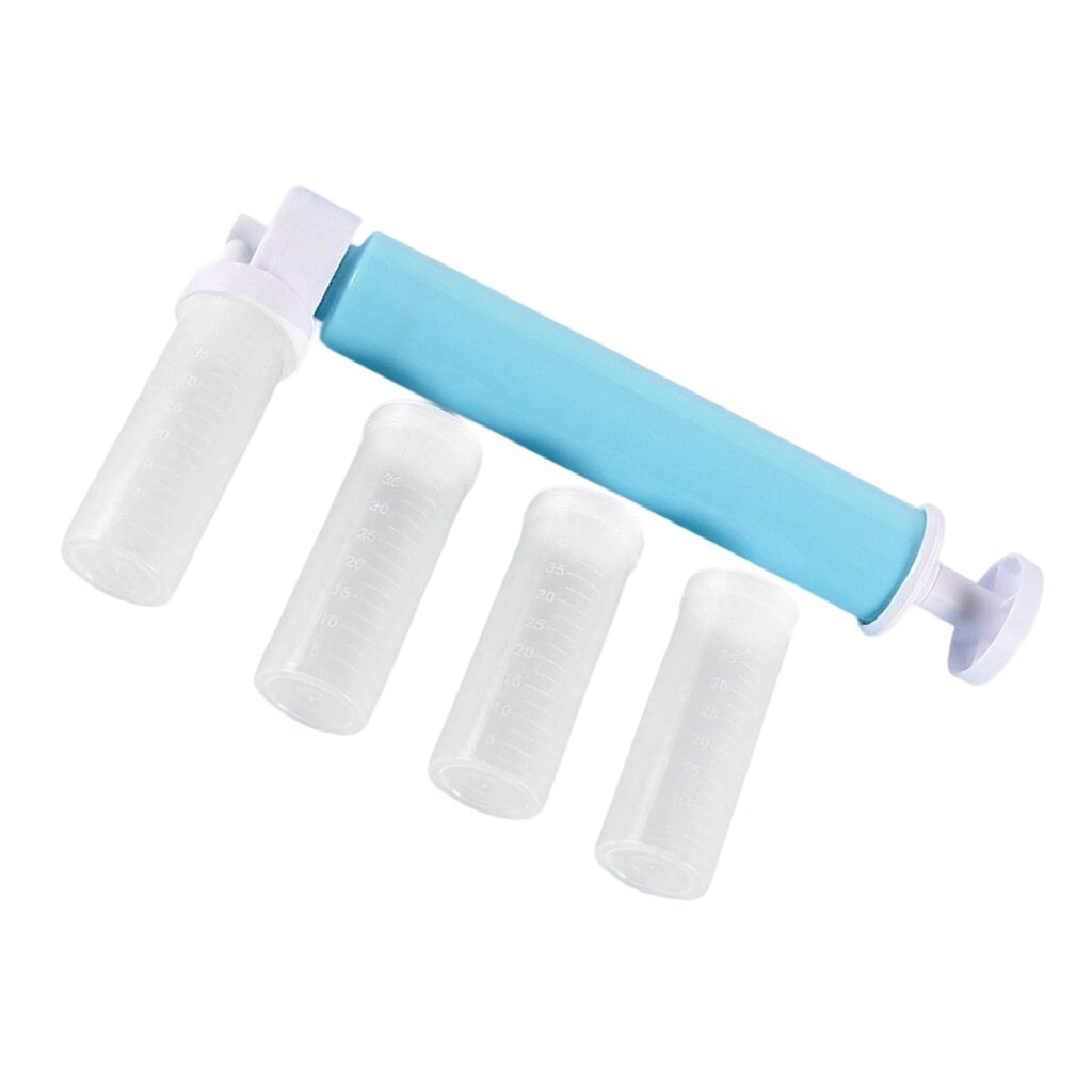 Ручной распылитель для торта-синий