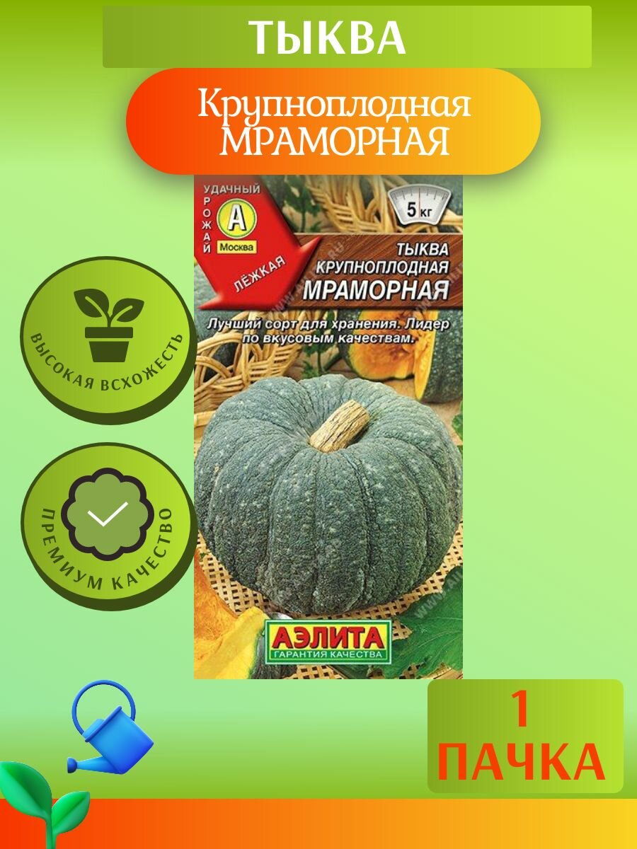 Тыква Мраморная цв. п 2г Аэлита