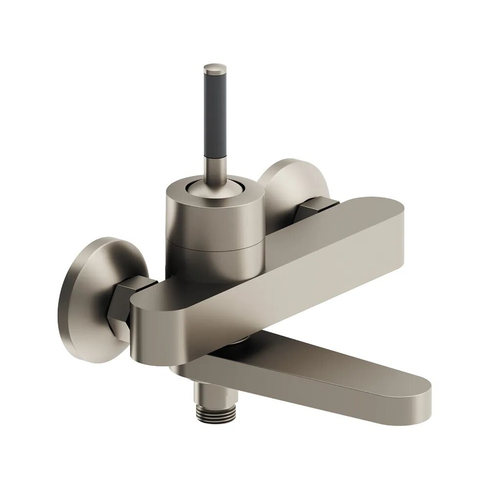 Смеситель Damixa Arc 291000200 для ванны и душа никель глянцевый