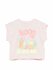 Футболка BILLIEBLUSH Ruffled graphic T-shirt, размер 86, coral pink