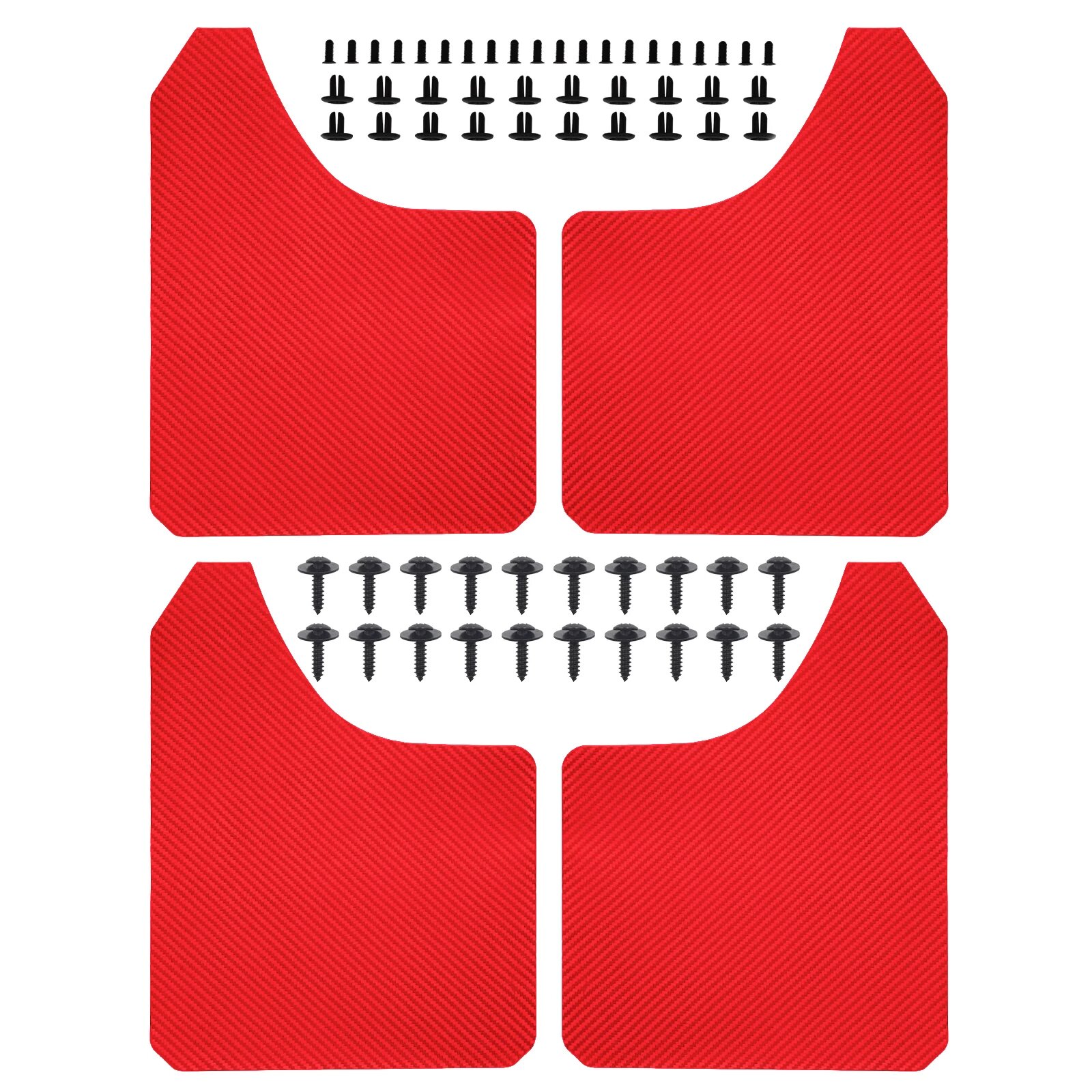 Универсальные автомобильные брызговики URMECCH с текстурой под карбон для Buick, BMW, Audi, Toyota, Honda, Dodge