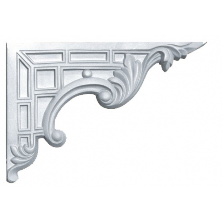 Декоративный элемент Decomaster 66201R В270хШ180хД15 мм / Декомастер.