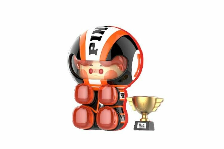 Фигурки унисекс POP MART PINO JELLY Your Boy, Confirmed-Small Hidden Style-Racing Boy (Open), assorted