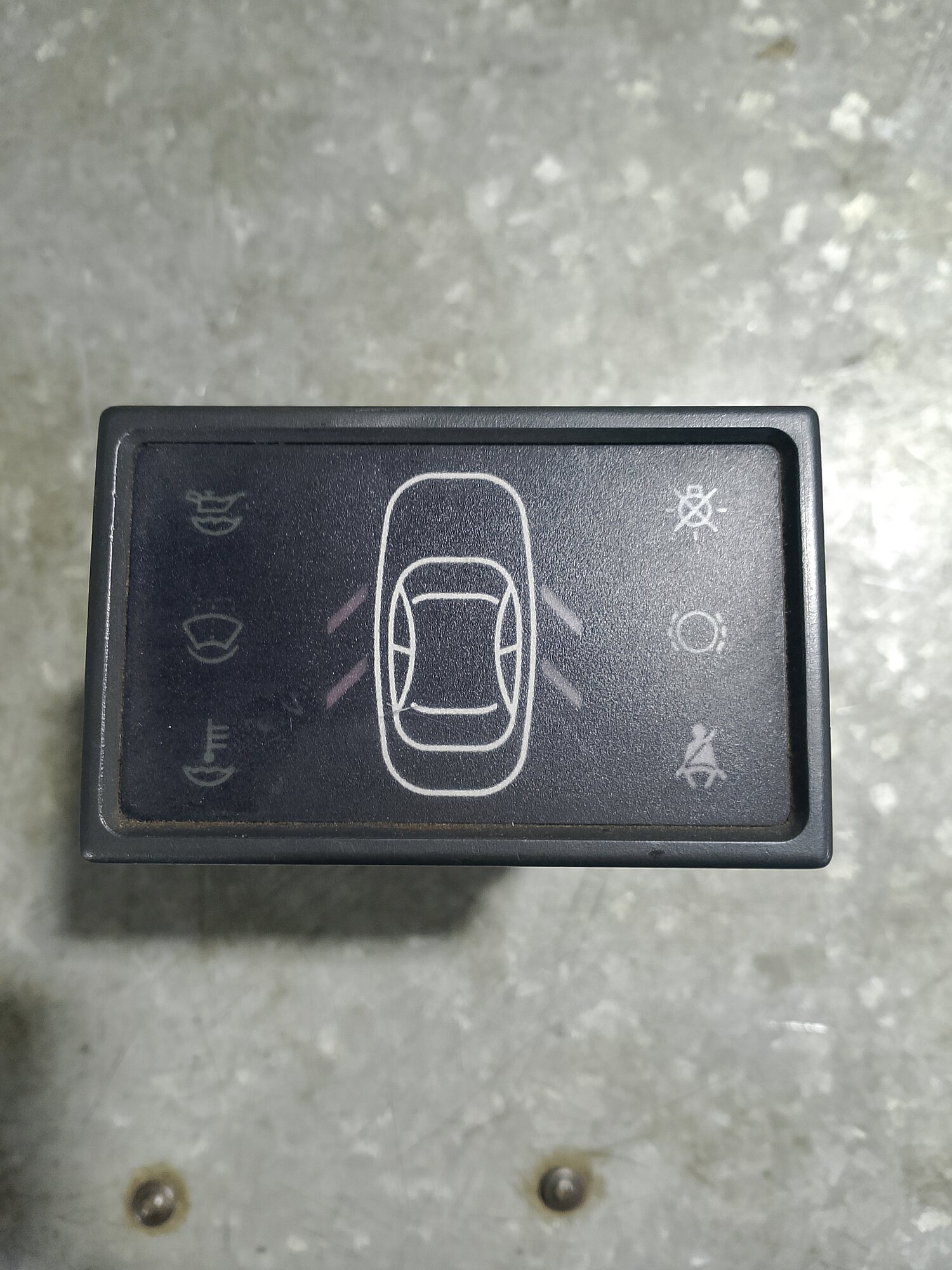 Блок индикации БСК. Артикул 2110-3860010-04. ВАЗ 2110-2112. Б/У