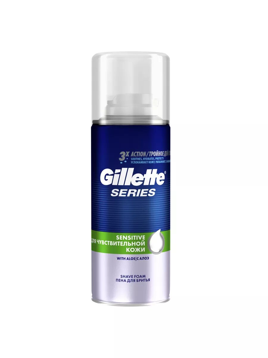 Пена для бритья Series Sensitive для мужчин, 100 мл