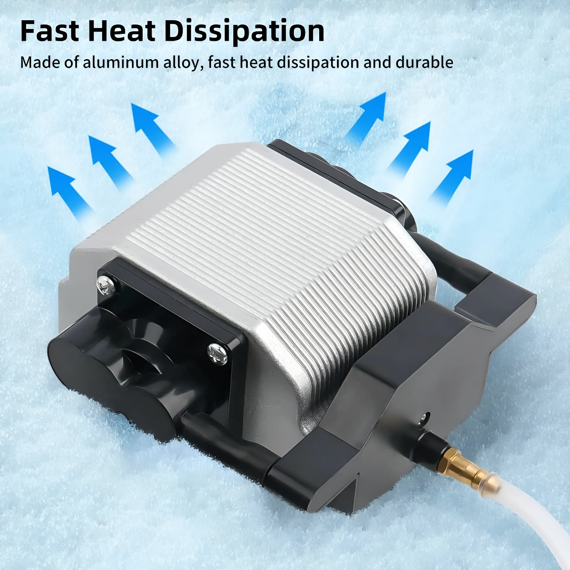 Воздушный компрессор 220 В 16 Вт Лазерный насос для лазерного резака и гравера Регулируемая скорость 30 л мин