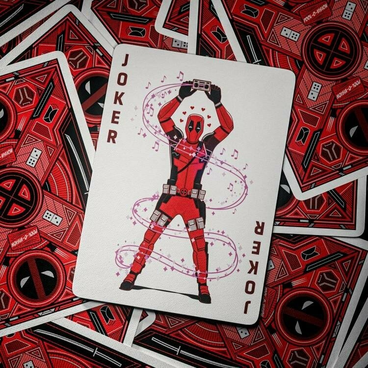 Карты "Theory11 Deadpool playing cards" 65490 — фото 1