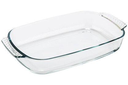 Форма для запекания стеклянная прямоугольная 38х25,5х6,5см, 3,8л, Appetite