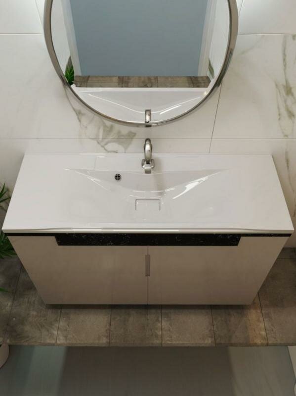 Uperwood Раковина для ванной 90 см, Uperwood Elen, с декоративной накладкой для слива 291120425