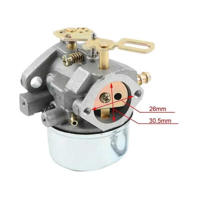 Карбюраторные двигатели снегоочистителей 640349 Для Tecumseh 8HP 9HP 10HP HMSK90 640052 640054 Карбюратор HMSK 90