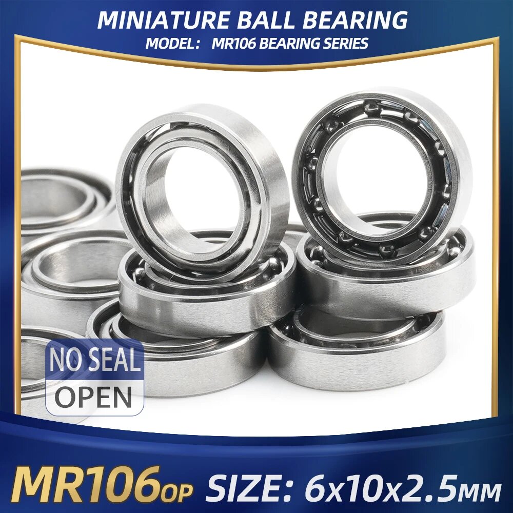 Подшипники MR106 OPEN 6x10x2.5 мм 10 шт.