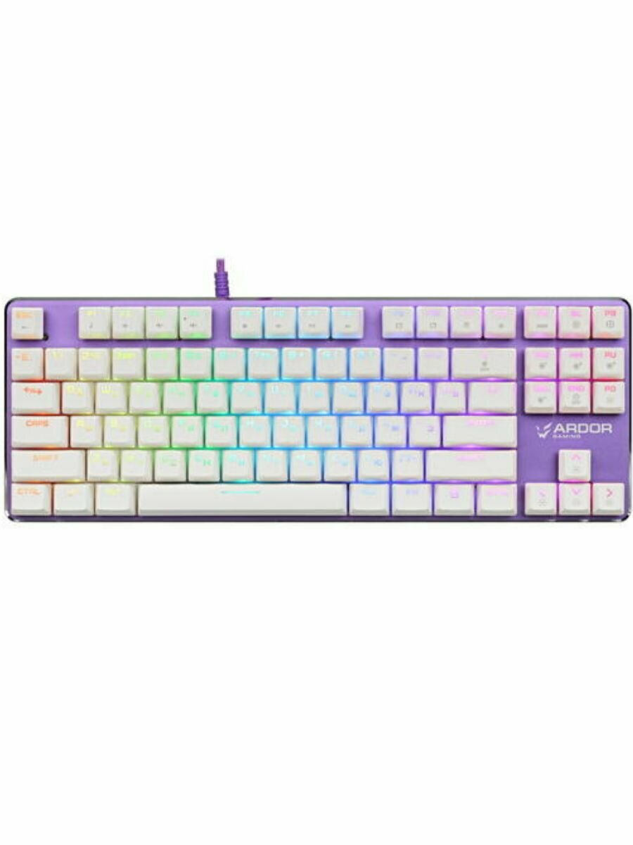 Клавиатура проводная ARDOR GAMING Blade PRO AG-FL-B87Red-Purp