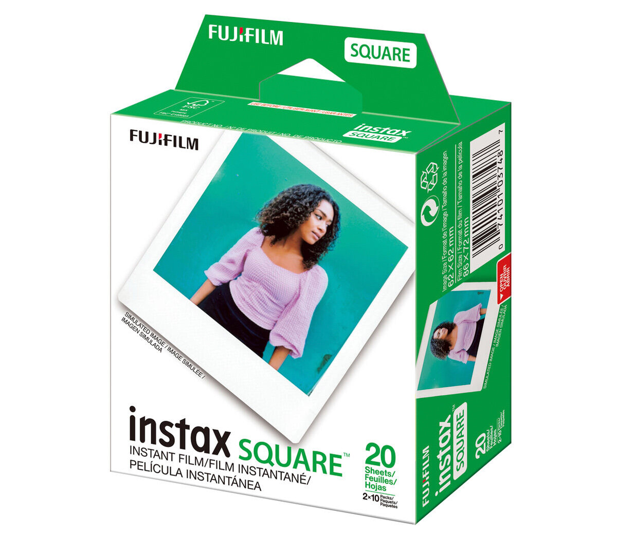 Картридж для фото Fujifilm Instax Square (фотопленка), 20 снимков