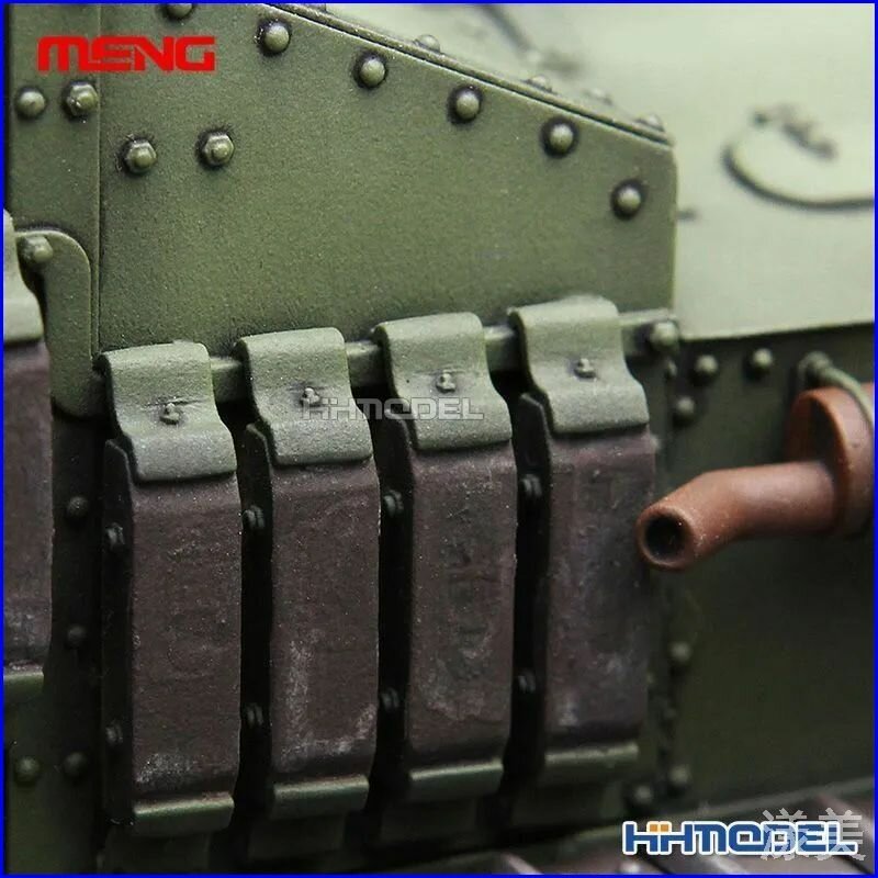 Meng Model TS-021 1/35 Британский средний танк "Уиппет" Mk.A сборной модели