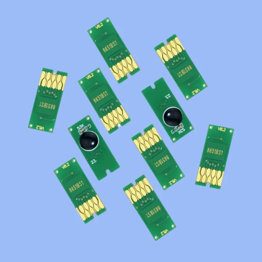 10-компонентный чип картриджа T8651 T8651XL для принтера Epson WorkForce Pro WF-M5190 WF-M5690 WF-M5191 WF-M5193 WF-M5693