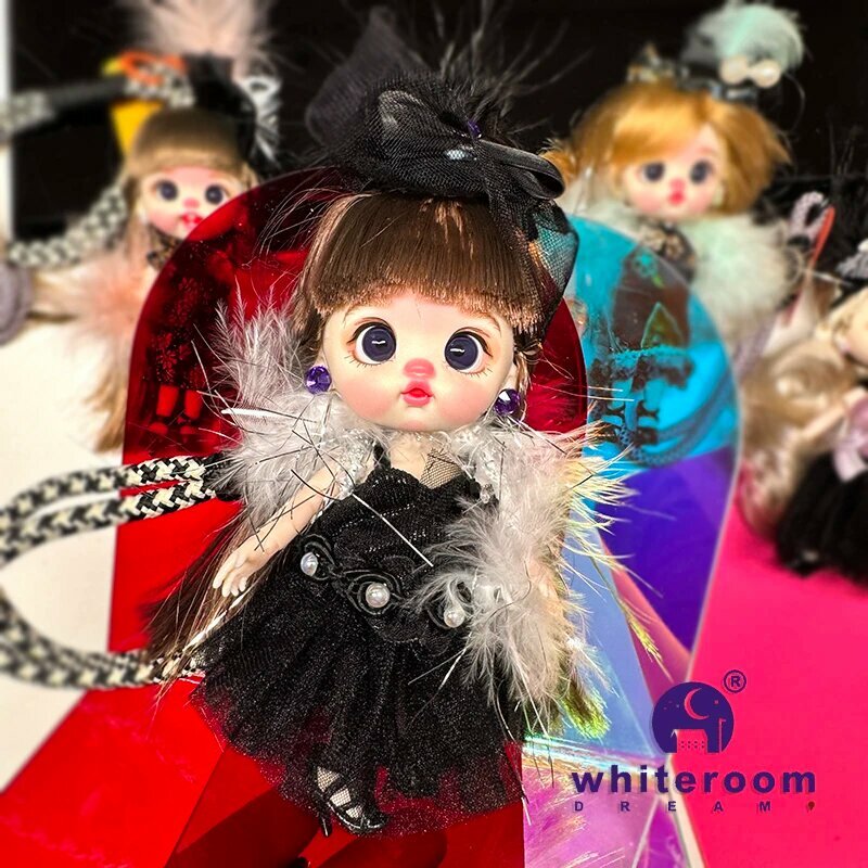 Whiteroom BJD кукла OB11 Retro girl D, NO BOX