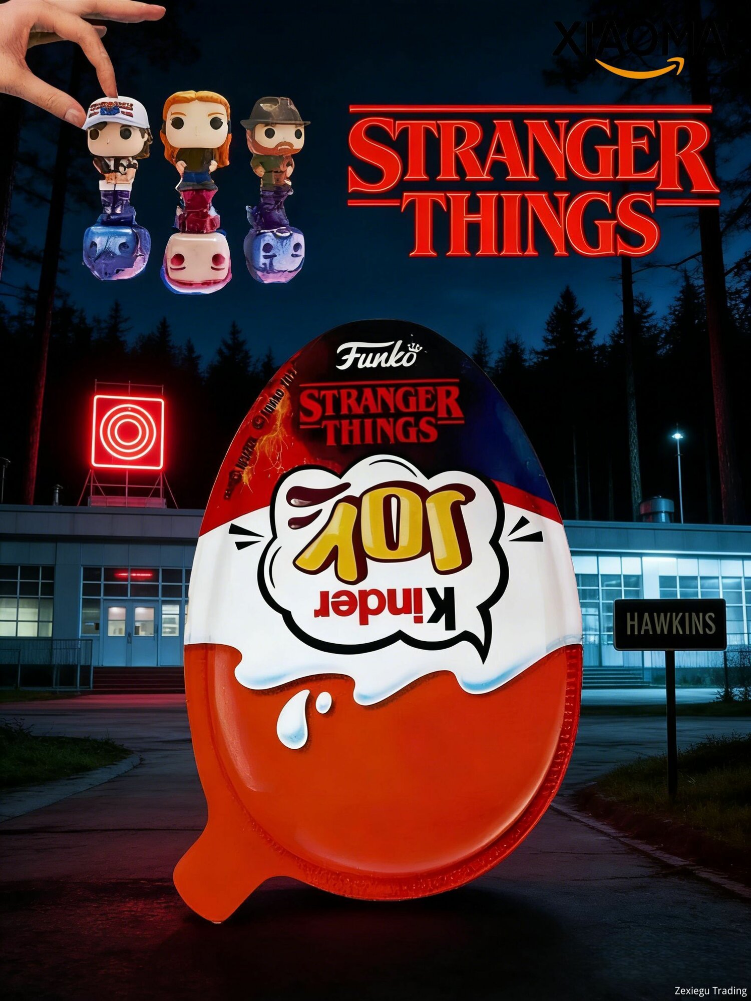 Новинка Киндер Kinder Joy Stranger Things очень странные дела