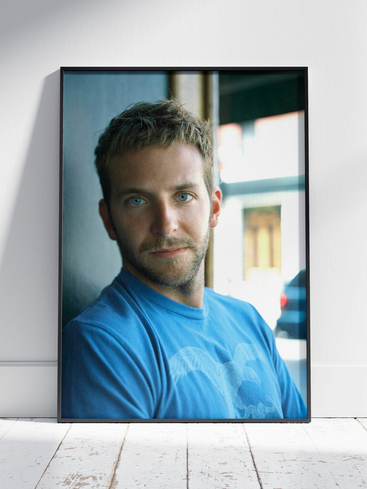 Плакат на стену для интерьера Брэдли Купер (Bradley Cooper 26) - Постер по актеру фильма, кино, сериала формата A4 (21x30 см)