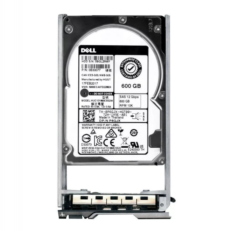 Жесткий диск Dell 400-AHEQ 600Gb 10000 SAS 2,5" HDD