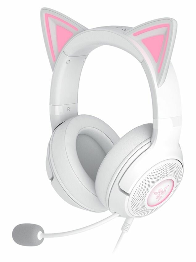 Игровые наушники Razer Kraken Kitty V2 White