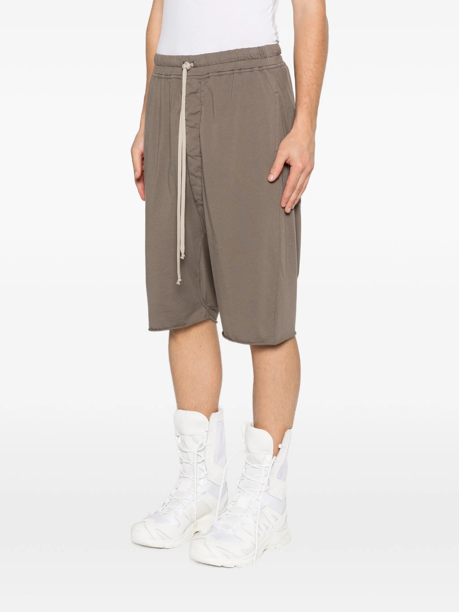 Шорты Rick Owens Drawstring shorts, размер S, brown — фото 1