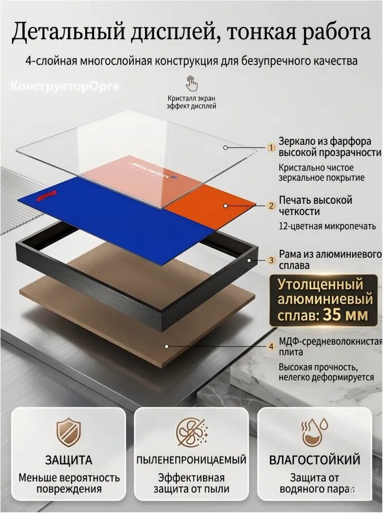 Постер, 80 см х 50 см — фото 1