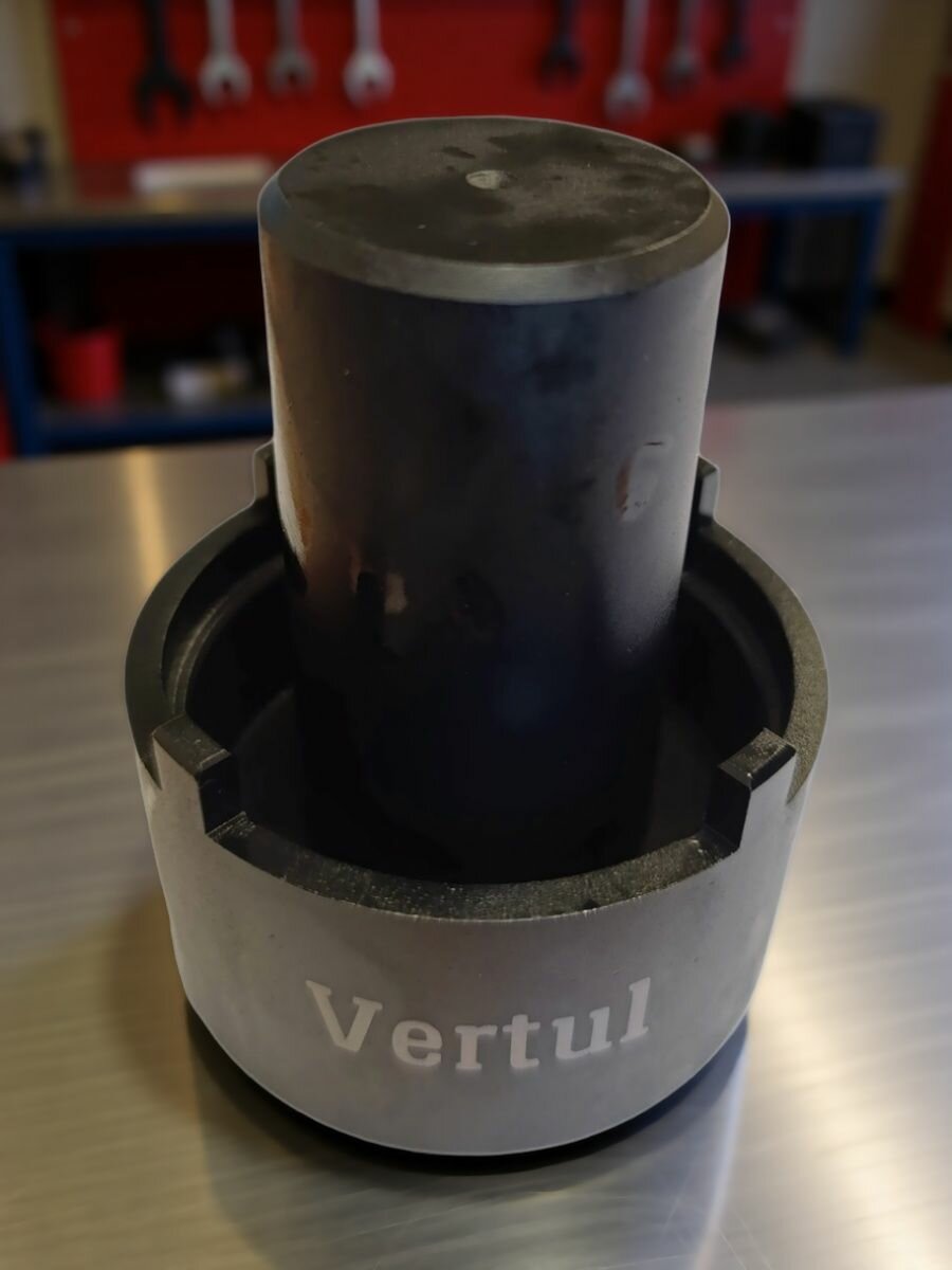 Головка гайки ступицы Vertul VR50420, для Ford Transit, хромованадиевая, 1350 г