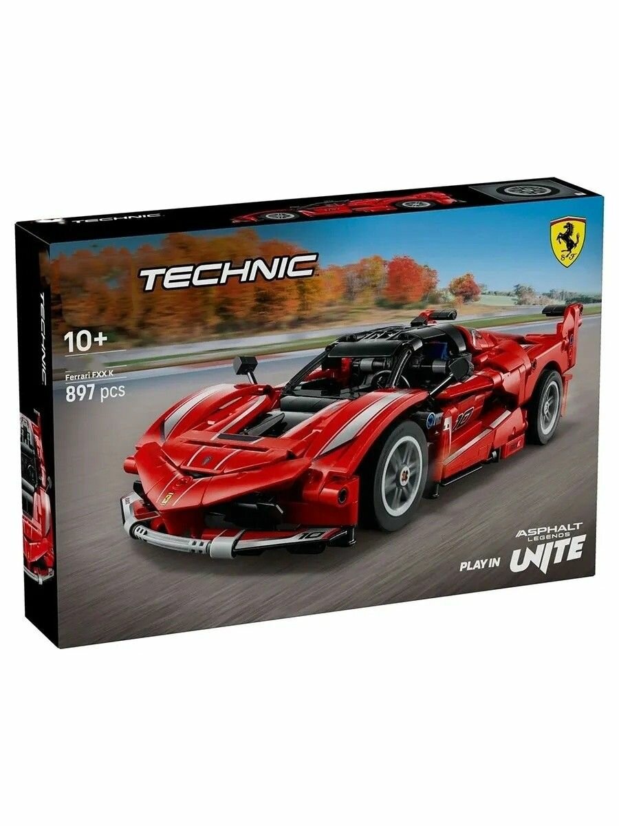 Конструктор Техник Ferrari FXX K машина (совместим с лего техник lego 42212)
