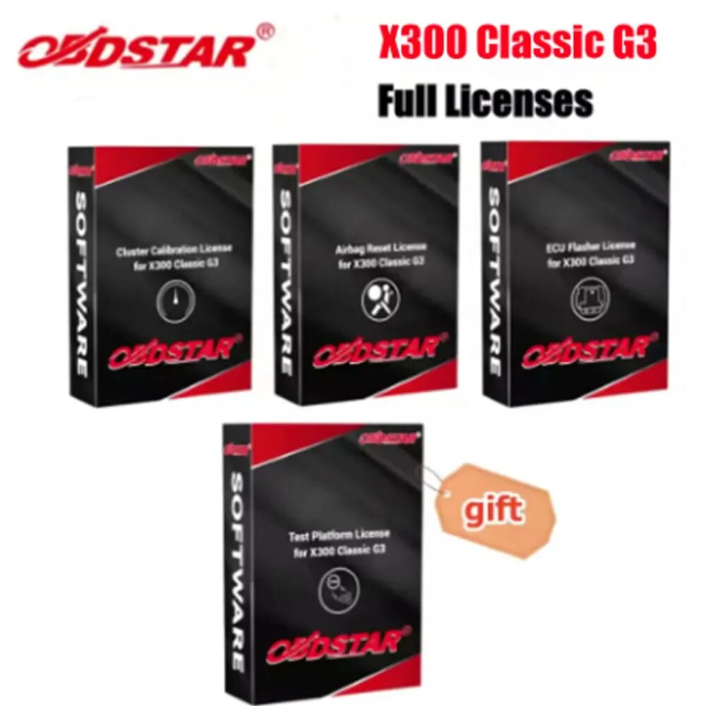 OBDSTAR X300 Classic G3 Full Licenses