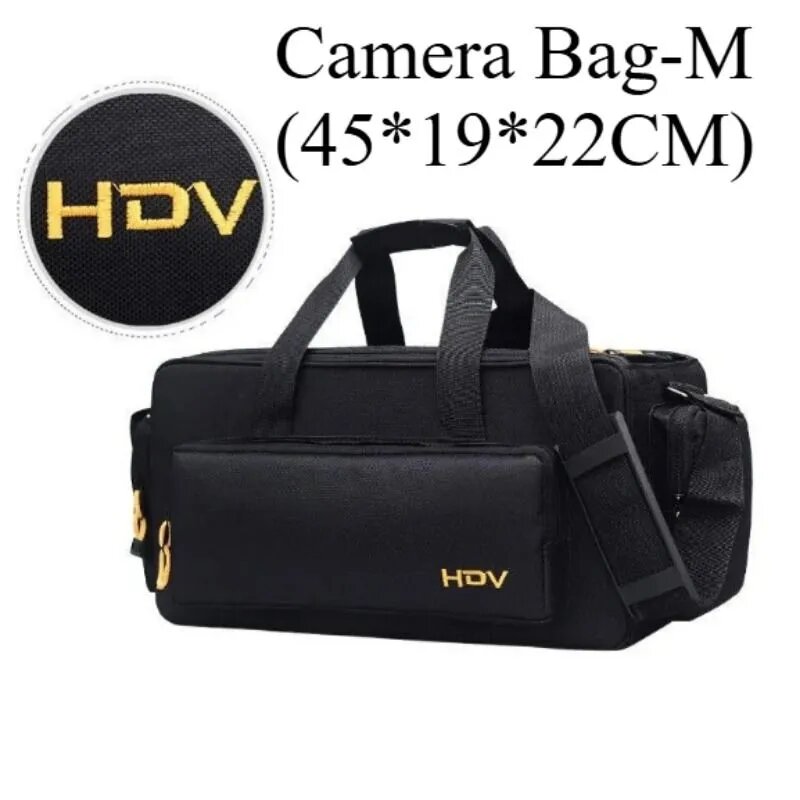 Сумка для фото и видео техники, Camera Bag-M 45*19*22cm Видеомагнитофон Видео-плечевая видеокамера DV Case Чехол для Sony Photo Reporter Большая сумка профессионального фотографа-журналиста