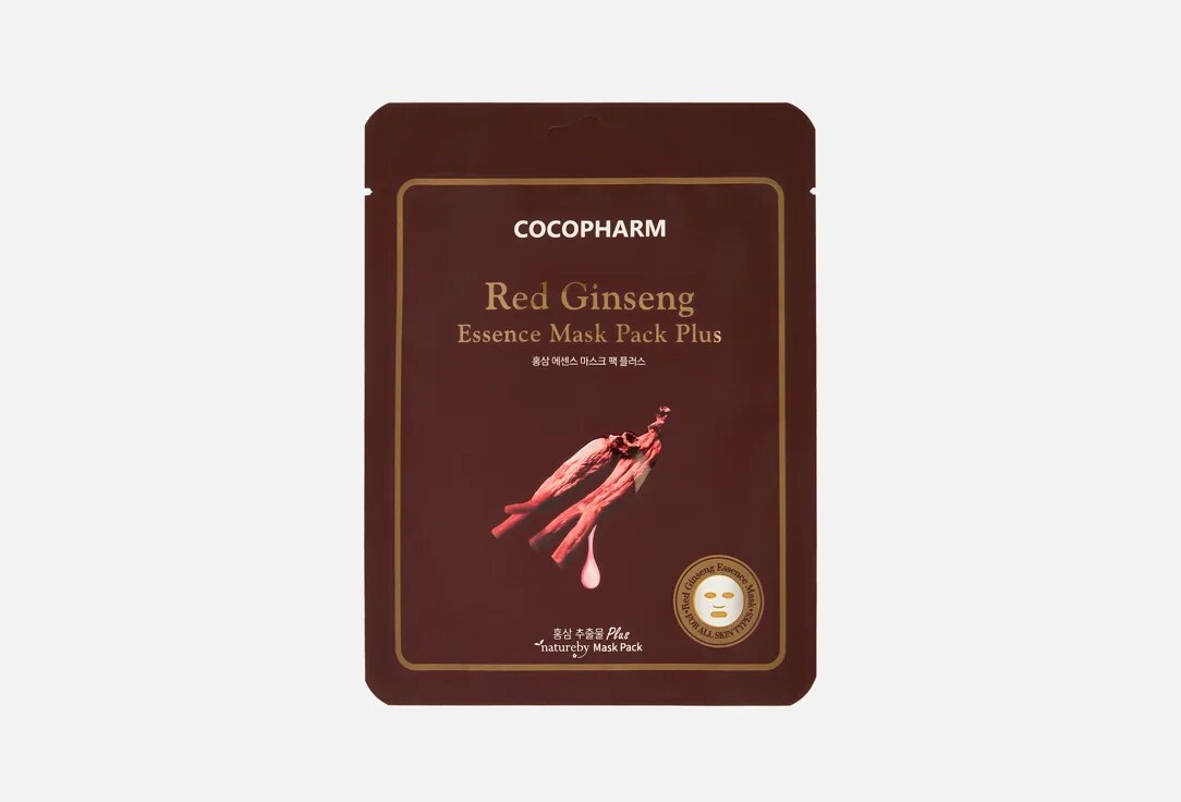 Natureby Red Ginseng Маска для лица 25г