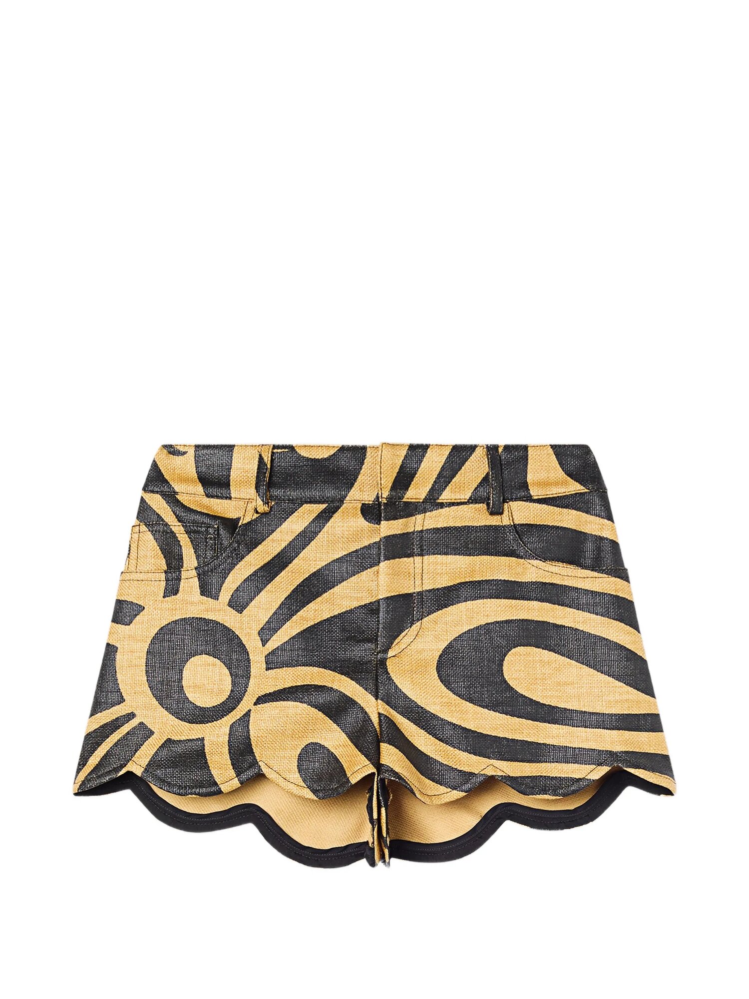Шорты Scallop-trim shorts