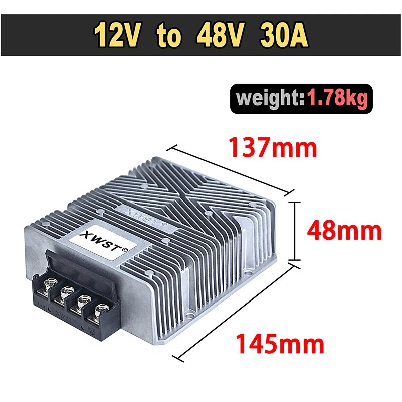 Конвертер DC/DC 12В в 48В XWST 30A 145Silver
