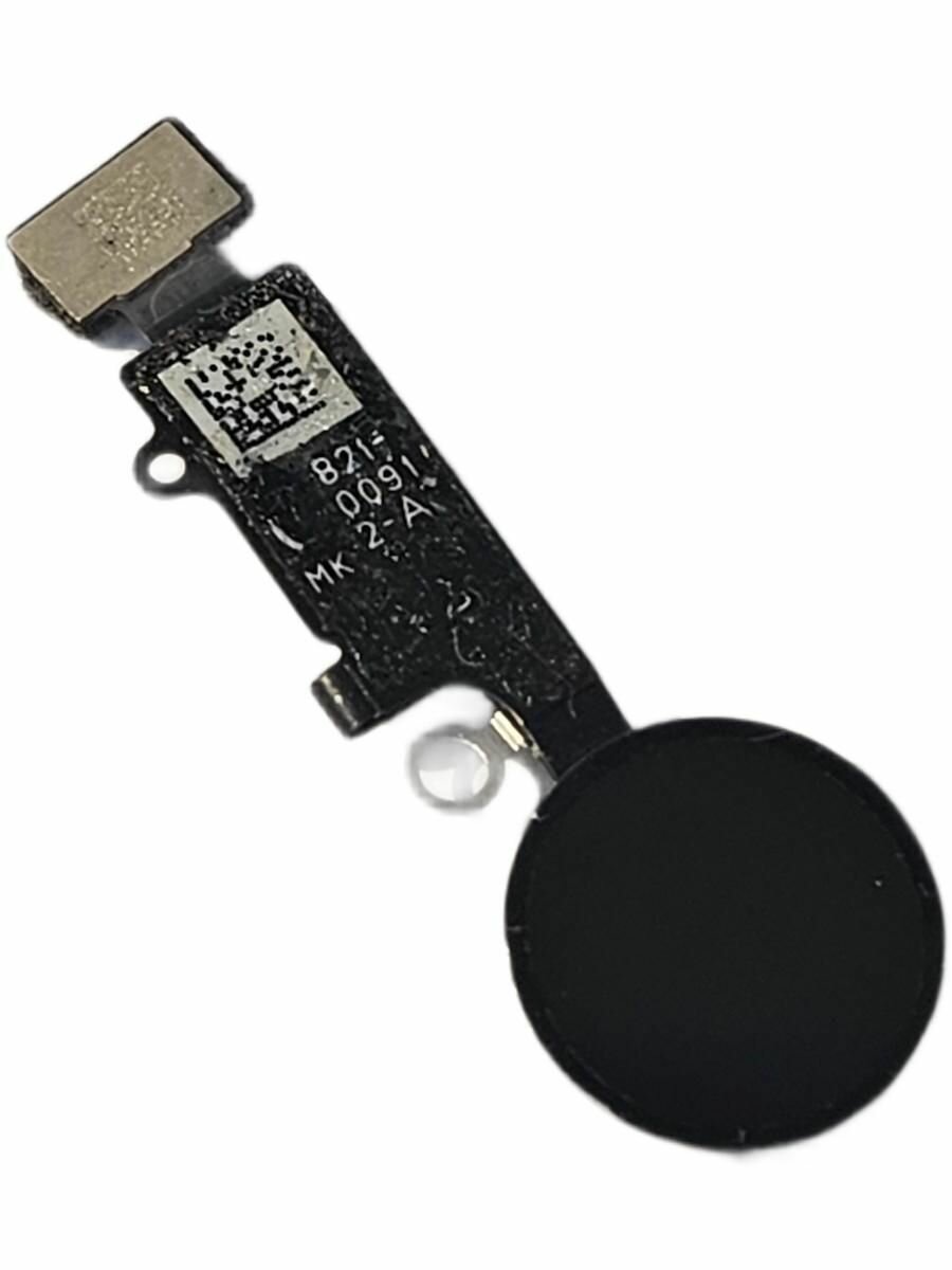 Кнопка Home для Apple iPhone 7/7 Plus/8/8 Plus/SE 2020/SE 2022 на шлейфе (цвет - black)