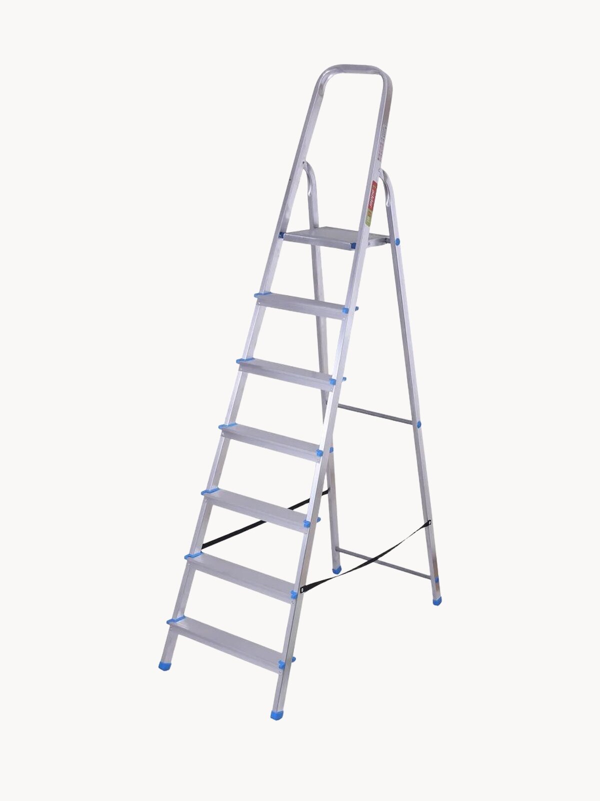 Алюминиевая стремянка LadderBel 7 ступеней STR-AL-7, семи нескользящих ступеней, 3.6 м