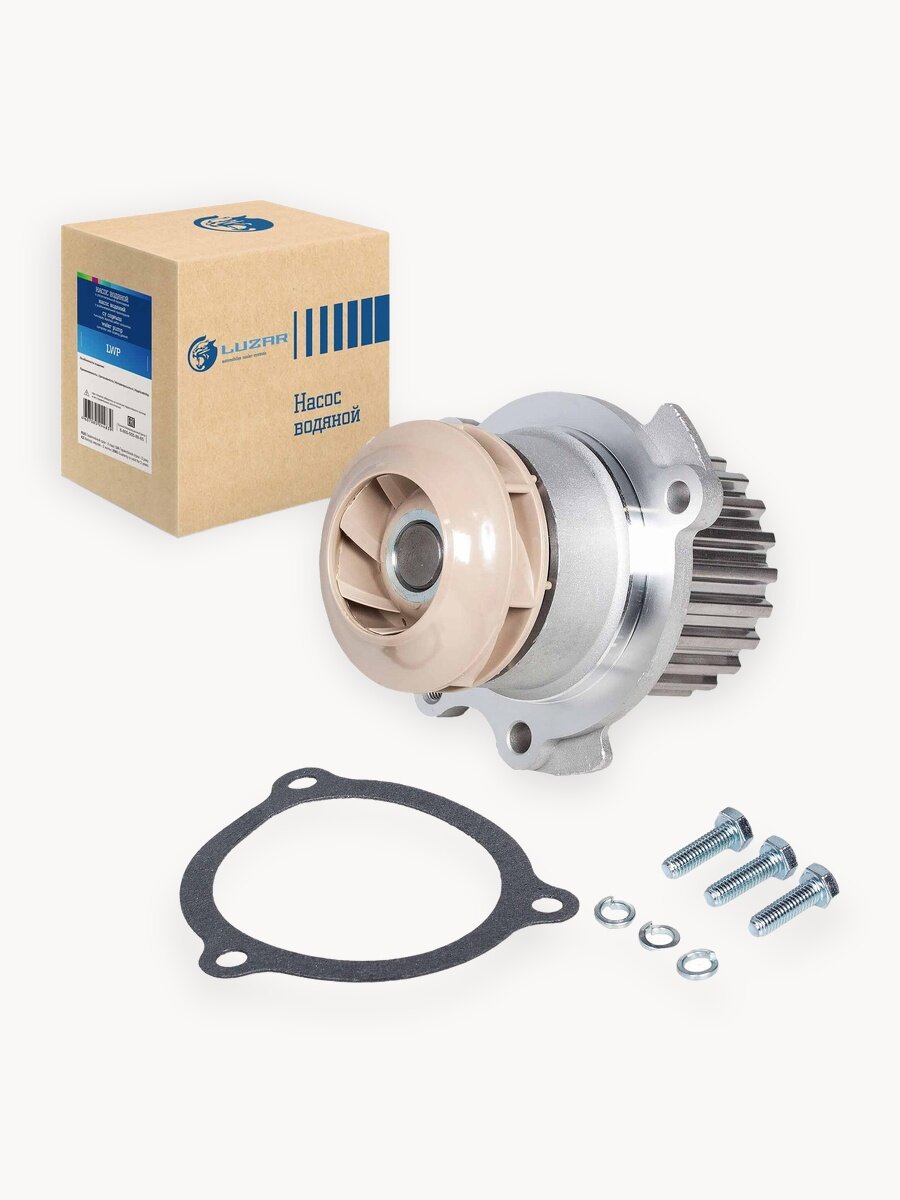 Luzar насос водяной для а/м лада 2112 (turbo) (lwp 01124) lwp01124