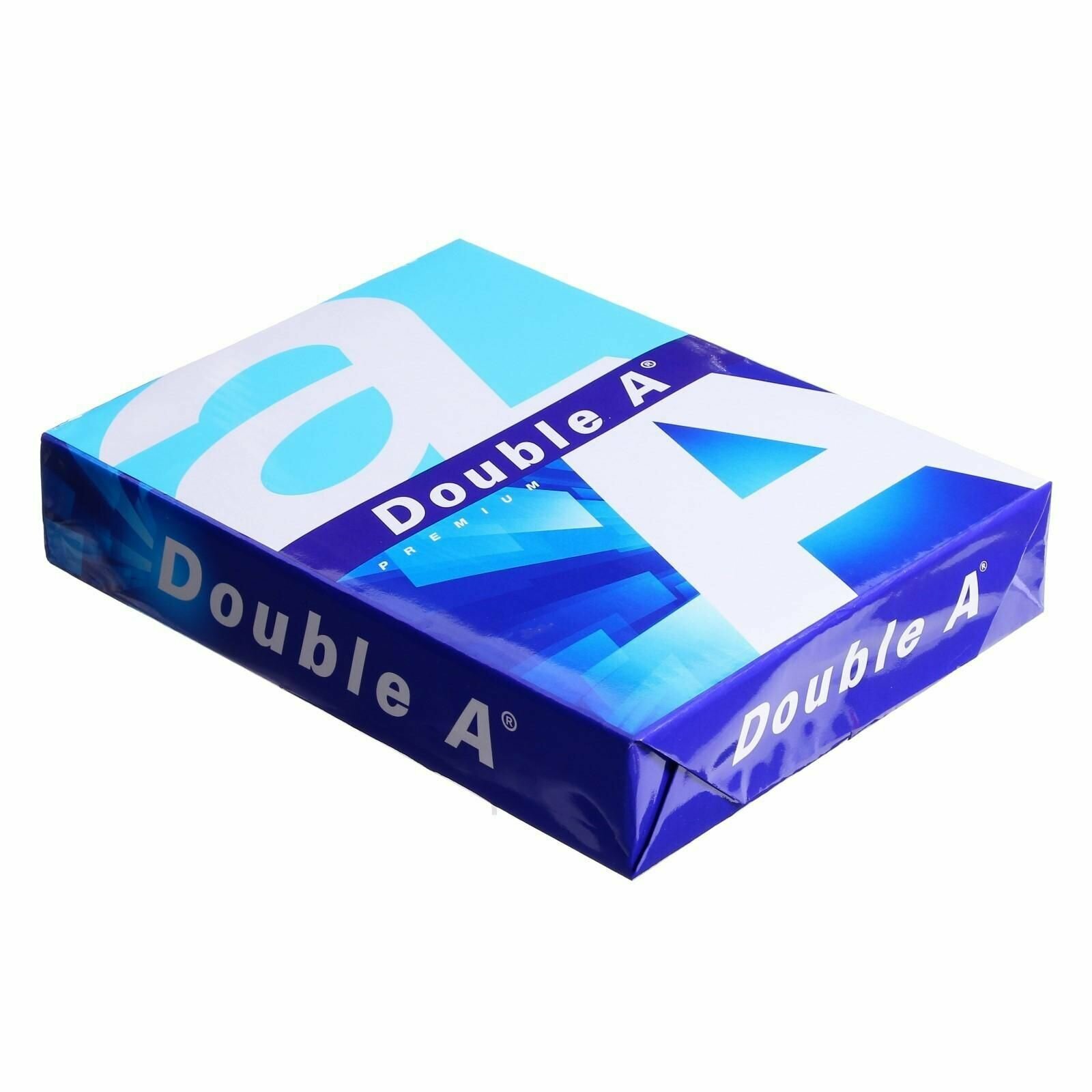 Бумага А4 500 л, DOUBLE A, 80 г/м2, белизна 163 проц. CIE, класс А плюс