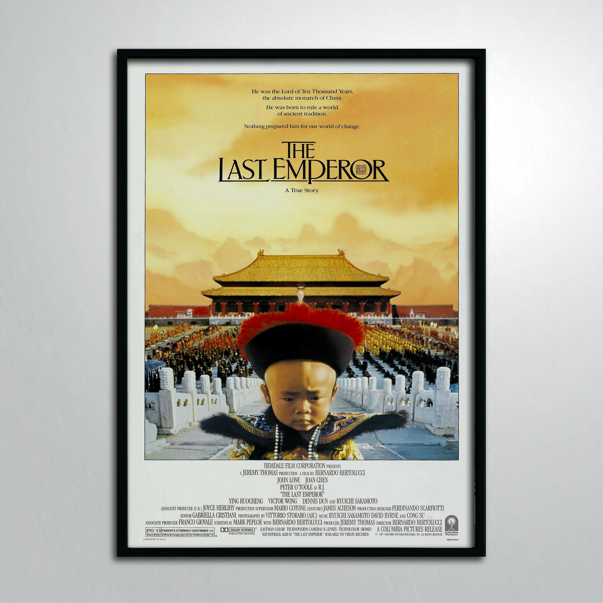 Постер в раме/Последний император Оригинал The Last Emperor