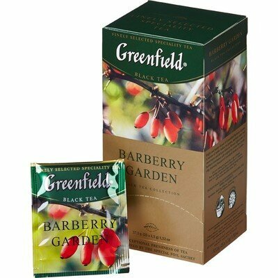 Чай Greenfield Barberry garden барбарис и гибискус,25пак/уп 0710-10, 172700