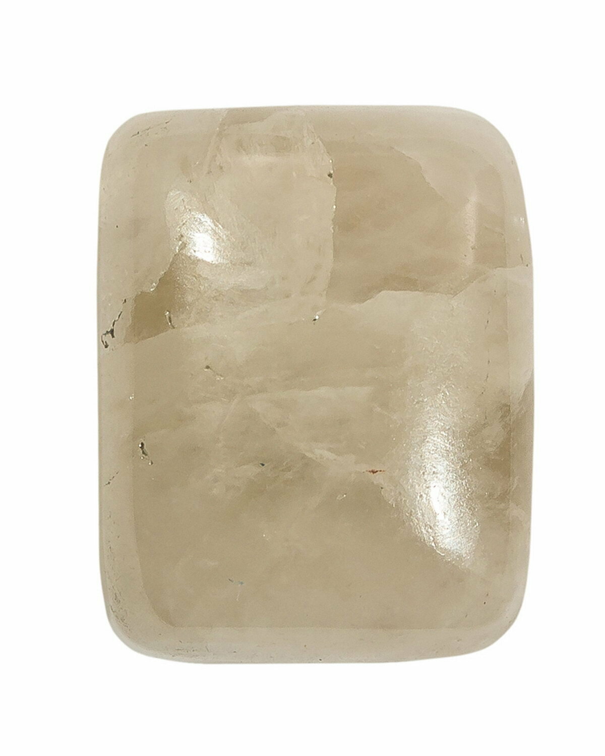 Кабошон из жильбертита, размер 16х13х6 мм, вес 3 грамма