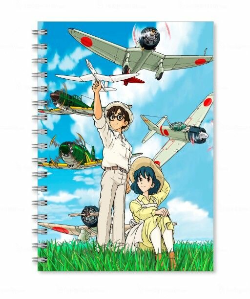 Тетрадь Ветер крепчает, The Wind Rises №10, А3