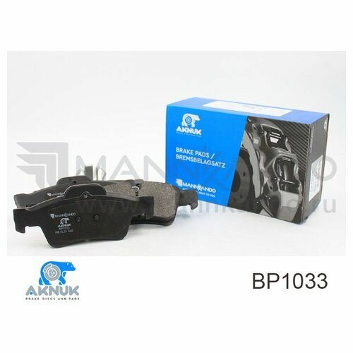 Колодки тормозные AKNUK BP1033