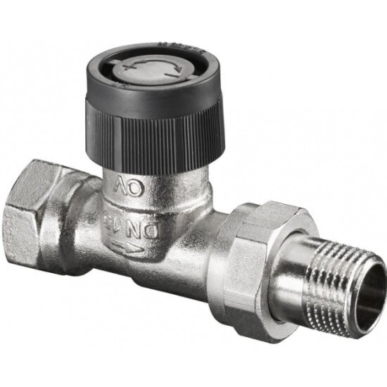 Вентиль Oventrop серия A, термостатический (под термоголовку), проходной, DN-15, 1/2", 1/2", ВН