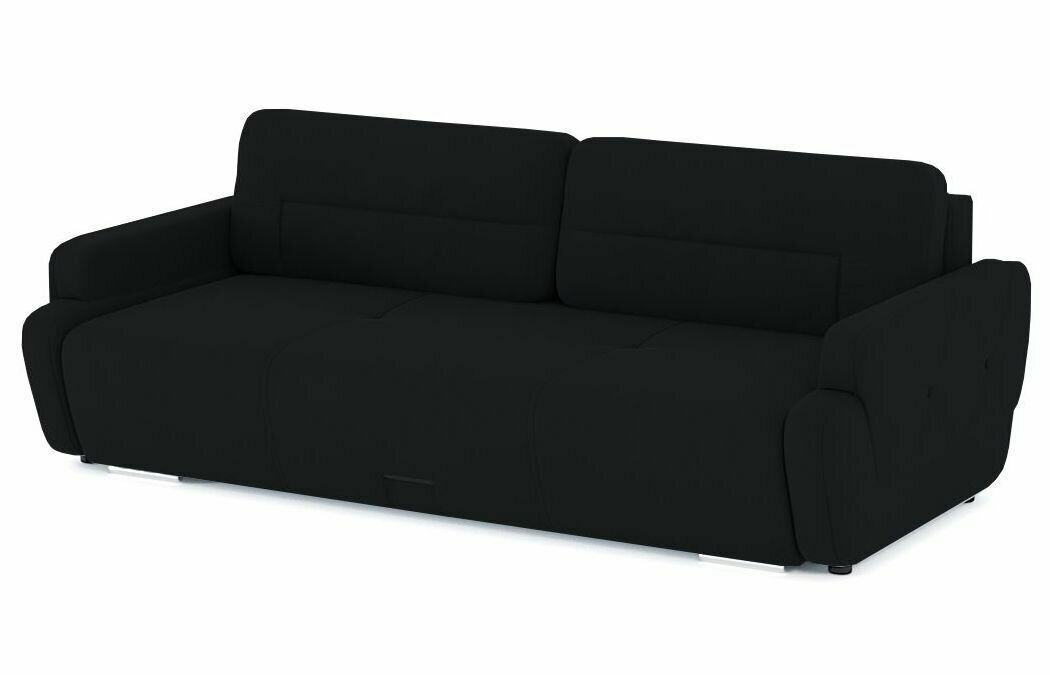 Диван-кровать Джелонг пантограф, велюр Зара Блэк 37