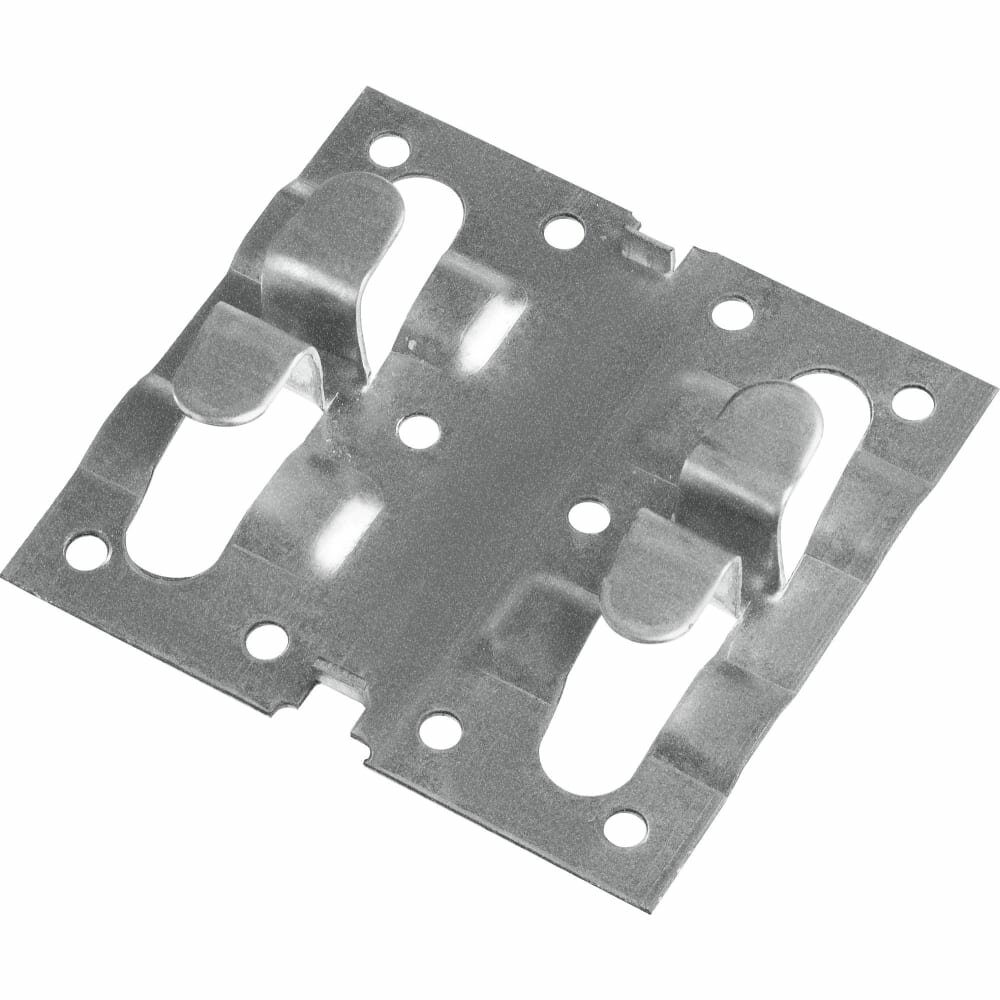 Крепеж для керамогранита ЗУБР кляймер-кг рядовой 10x70x75 мм, 80 шт. 30855, сталь